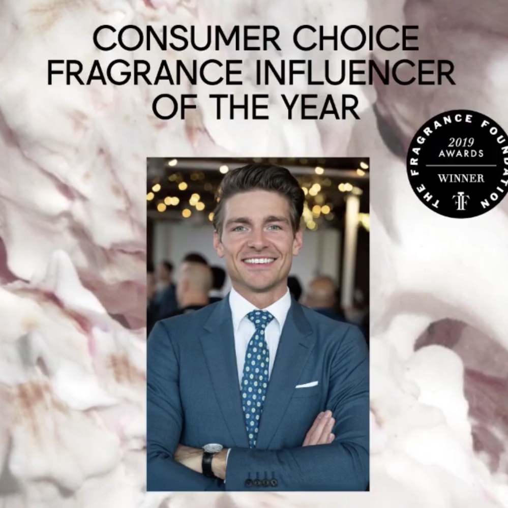 Jeremy Fragrance 2019 Fragrance Foundation Consumer Choice Fragrance ...