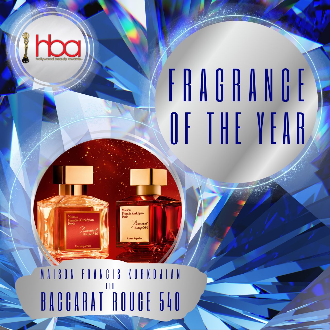 MFK to receive HBA Fragrance of the Year for Baccarat Rouge 540 | The ...